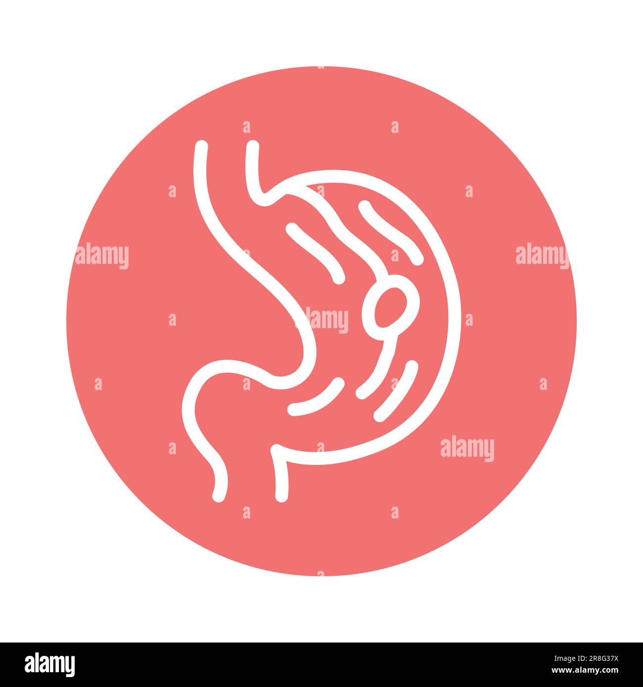 Stomach ulcer graphic hi-res stock photography and images - Alamy