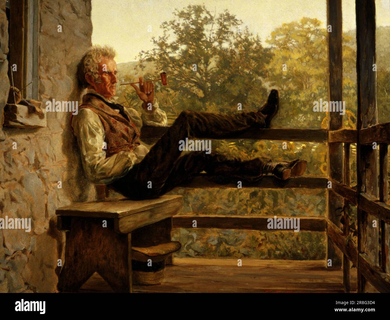 Independence (Squire Jack Porter) 1858 by Frank Blackwell Mayer, born ...