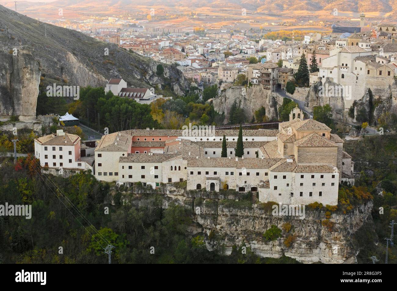 Hotel, Castilla-La, former Convent of St. Paul, 16th century, Cuenca ...