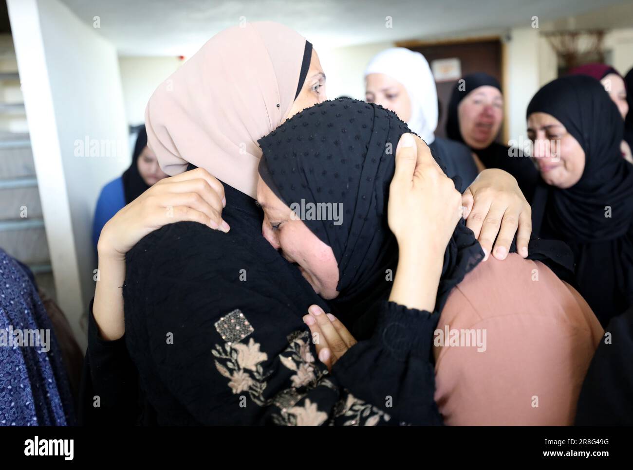 Jenin, Palestinian Territories. 21st June, 2023. Palestinians mourn the ...