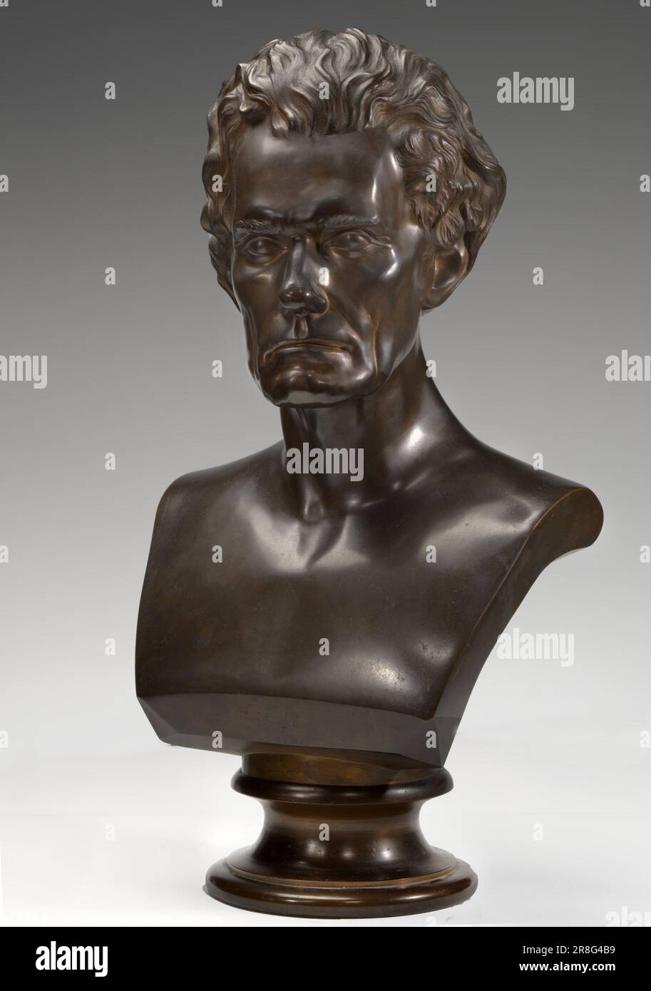Bust of John C. Calhoun 1850 by Clark Mills, born near Syracuse, NY ...