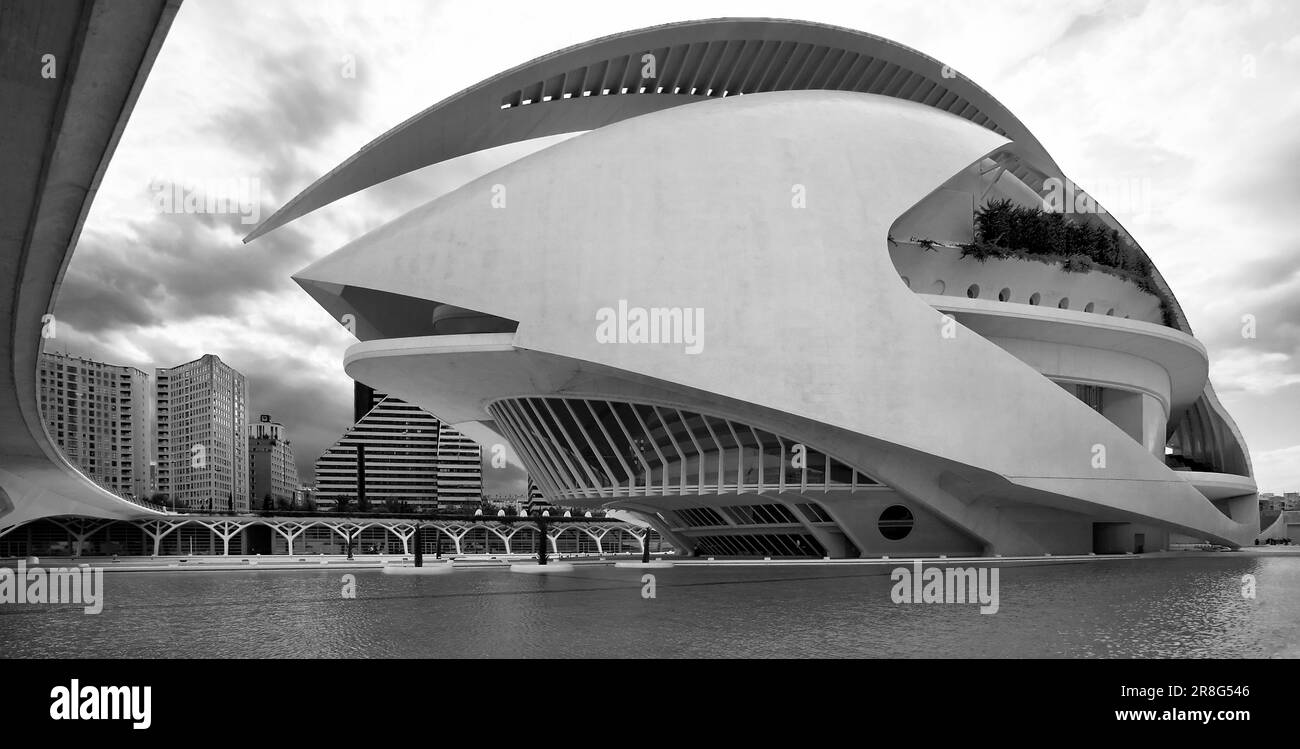 The Ciudad de las Artes y de las Ciencias is a science centre in ...