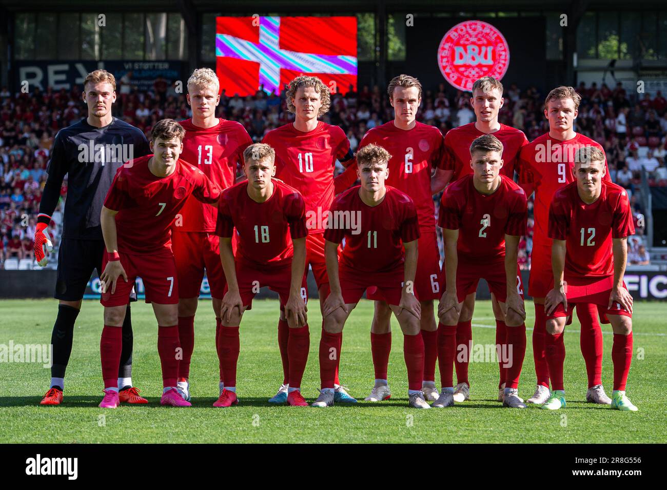 Uefa european under 21 championship qualifier football match hi-res ...