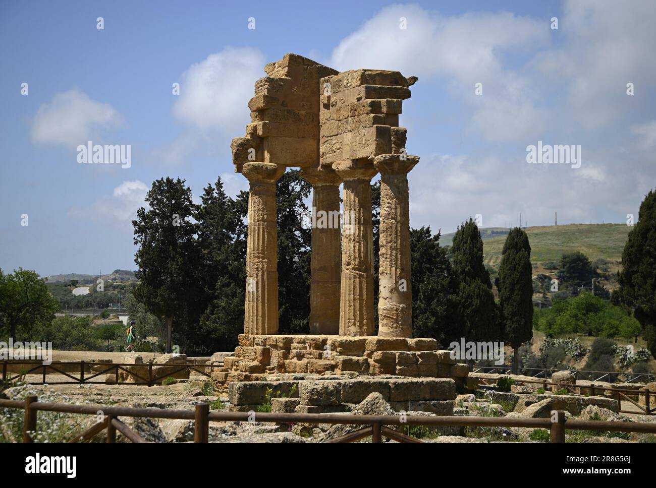Doric order Sanctuary of the Chthonic Deities an ancient worship place ...