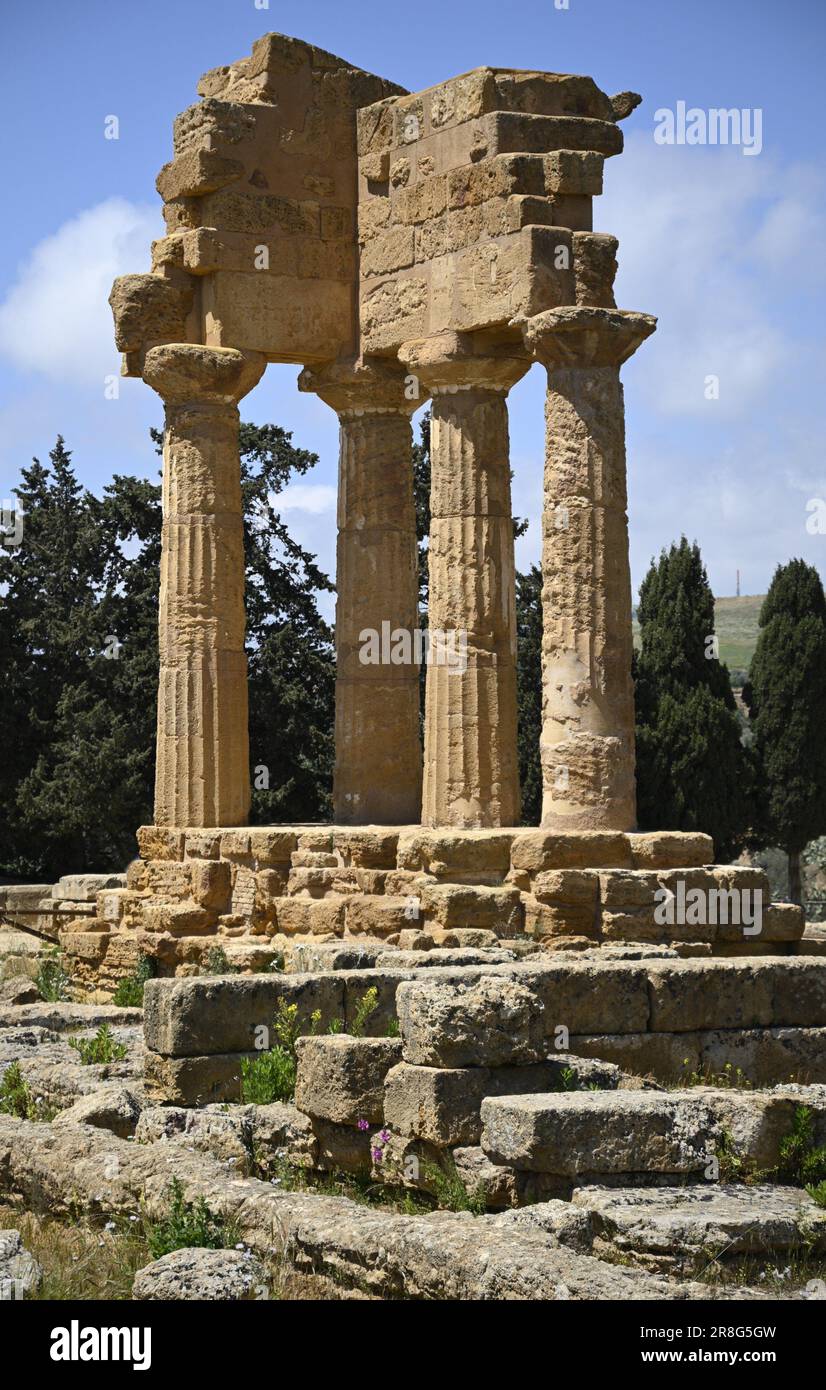 Doric order Sanctuary of the Chthonic Deities an ancient worship place ...