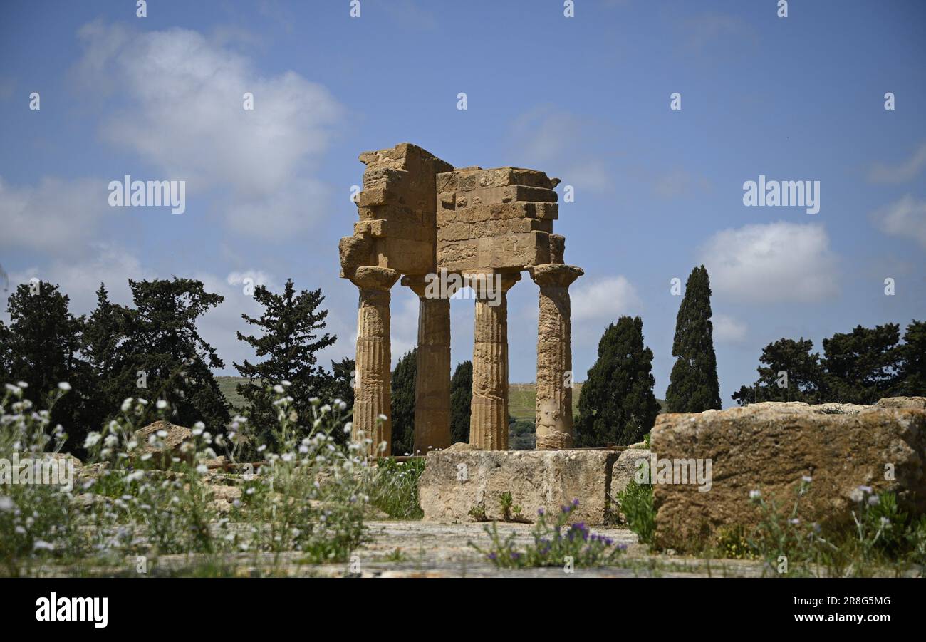 Doric order Sanctuary of the Chthonic Deities an ancient worship place ...