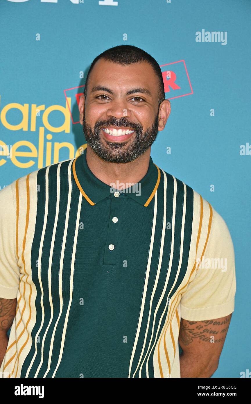 New York, USA on June 20th, 2023. Dustin Kendrick attends The US ...