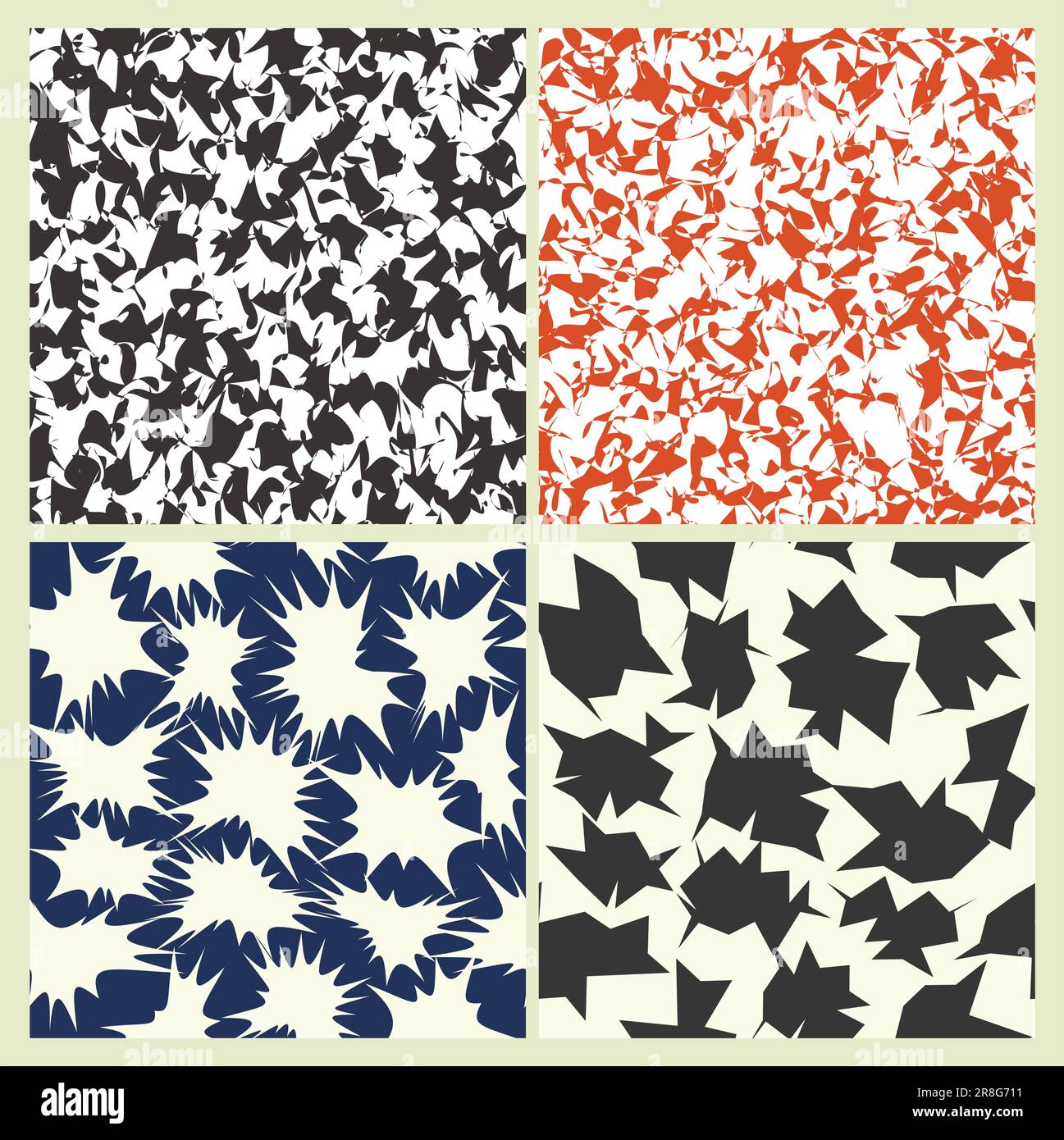 Kids abstract pattern. Cute seamless repeat pattern design for babies ...