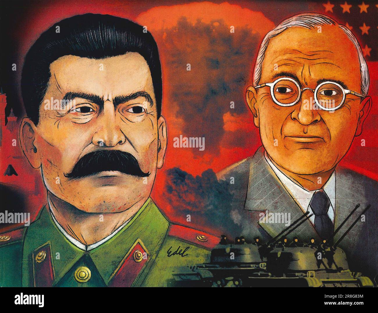 Stalin illustration hi-res stock photography and images - Alamy