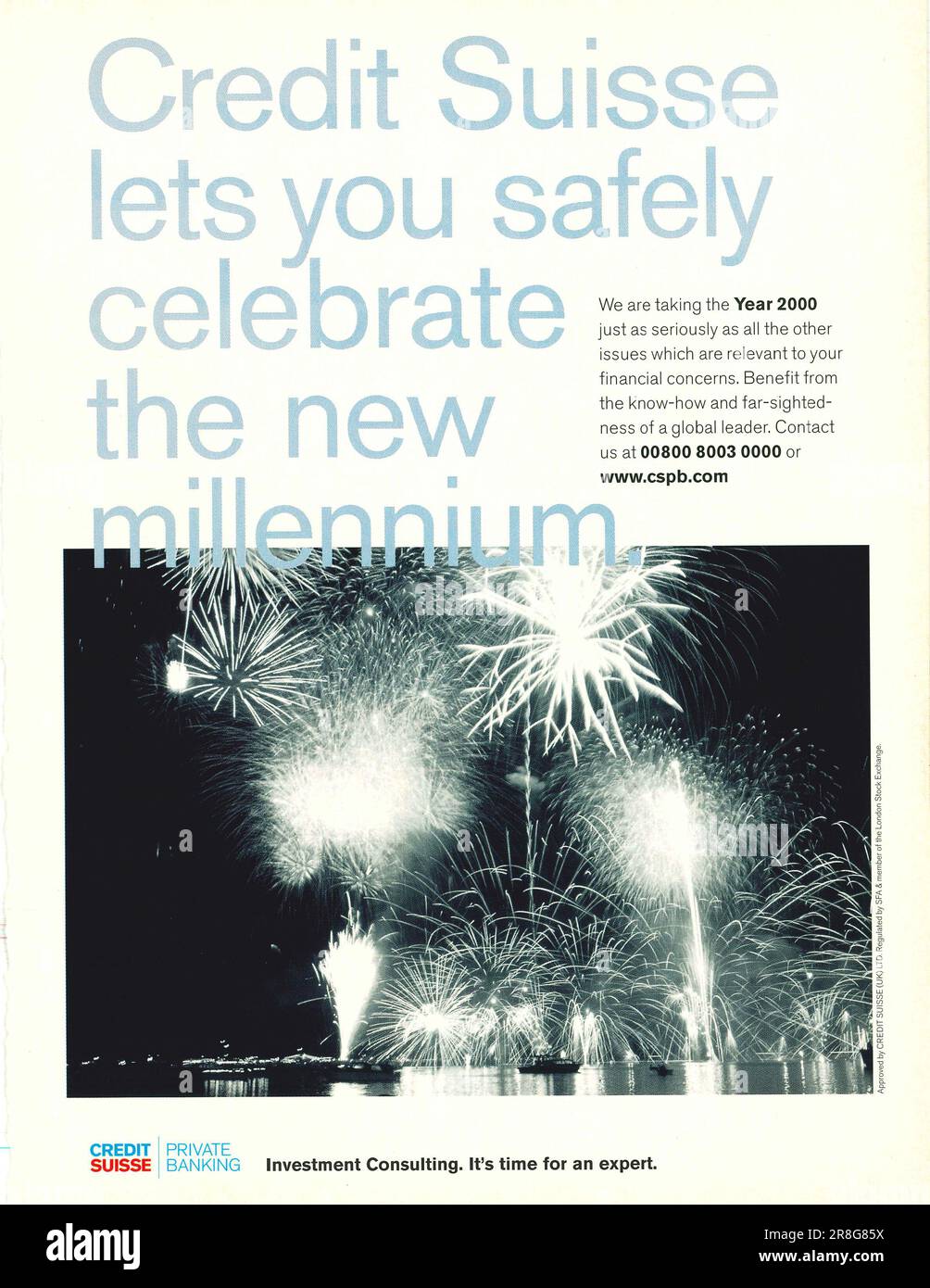 Credit suisse advertisement hi-res stock photography and images - Alamy