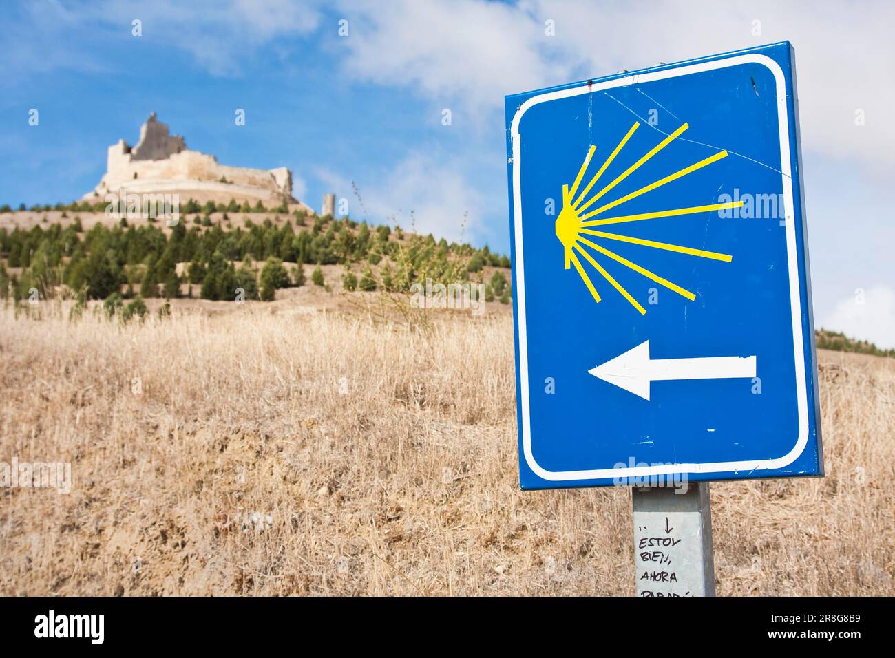 Castrojeriz castle ruins hi-res stock photography and images - Alamy