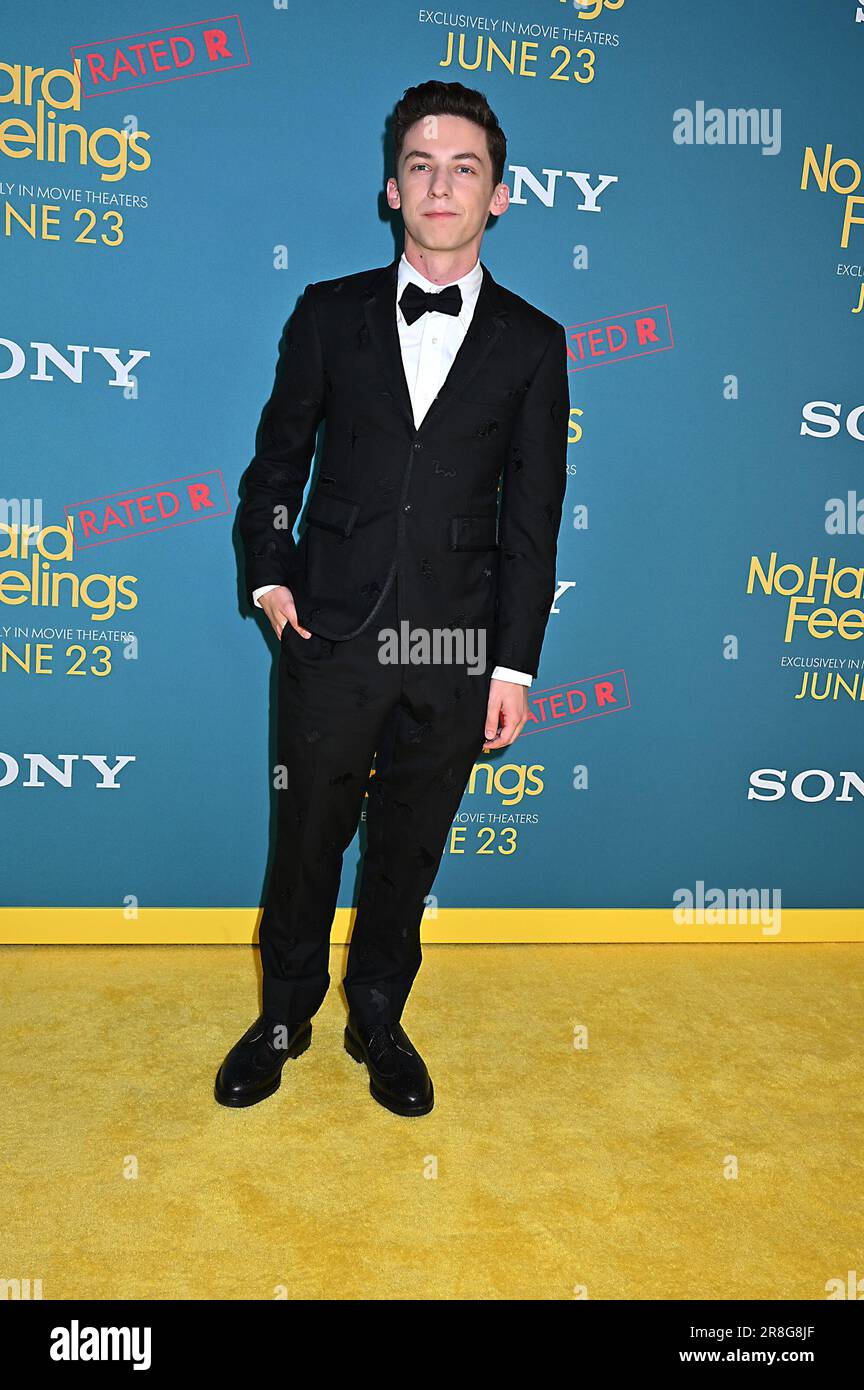 Andrew Feldman attends The US Premiere of "No Hard Feelings" at AMC ...