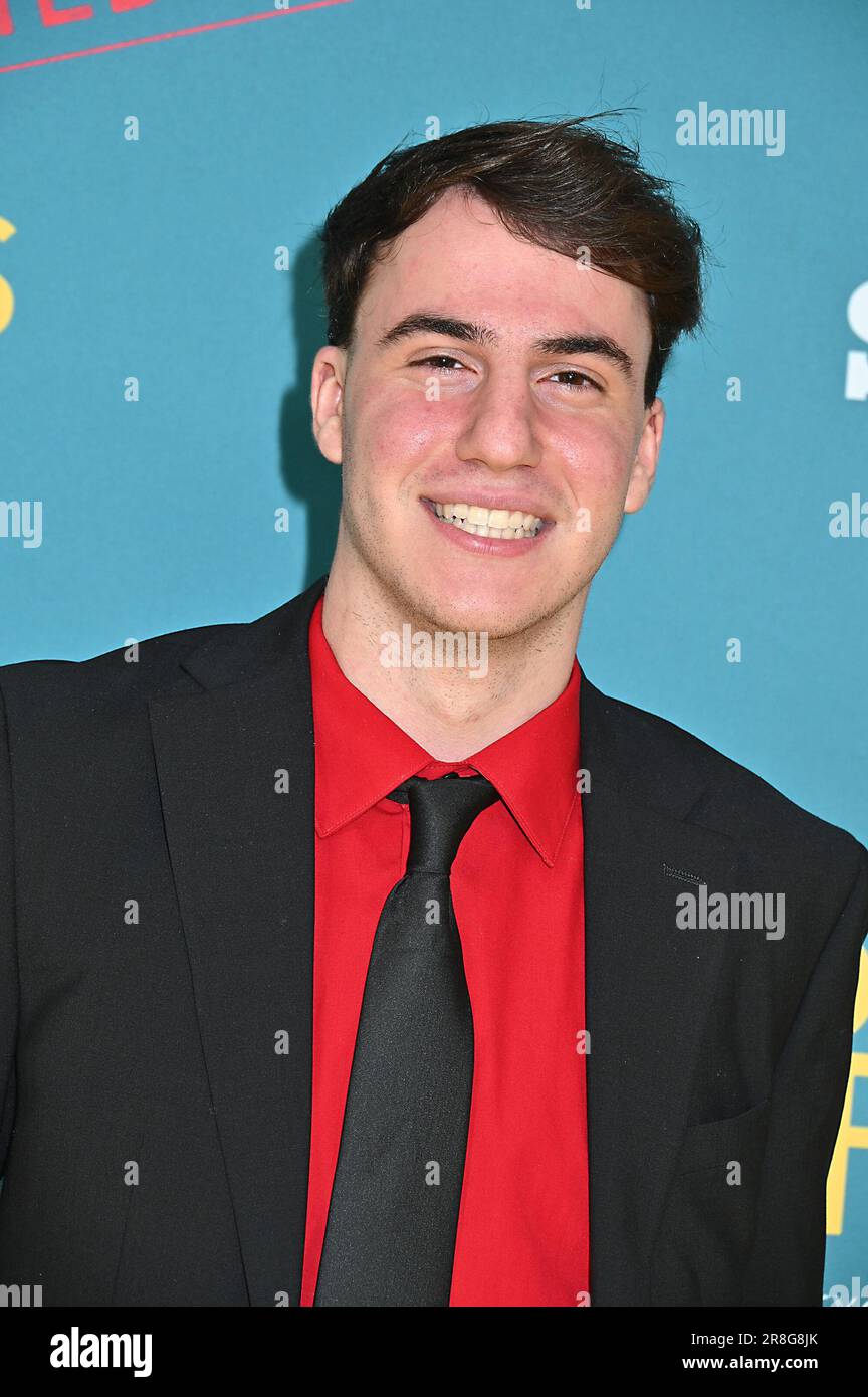Devin Trotta attends The US Premiere of "No Hard Feelings" at AMC ...
