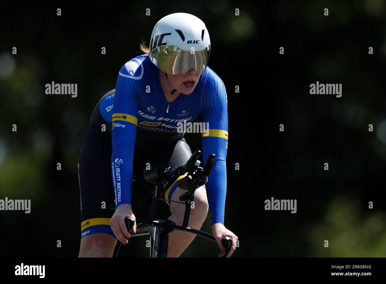 Team Bottrill's Emily Martin in action during the elite women's time ...