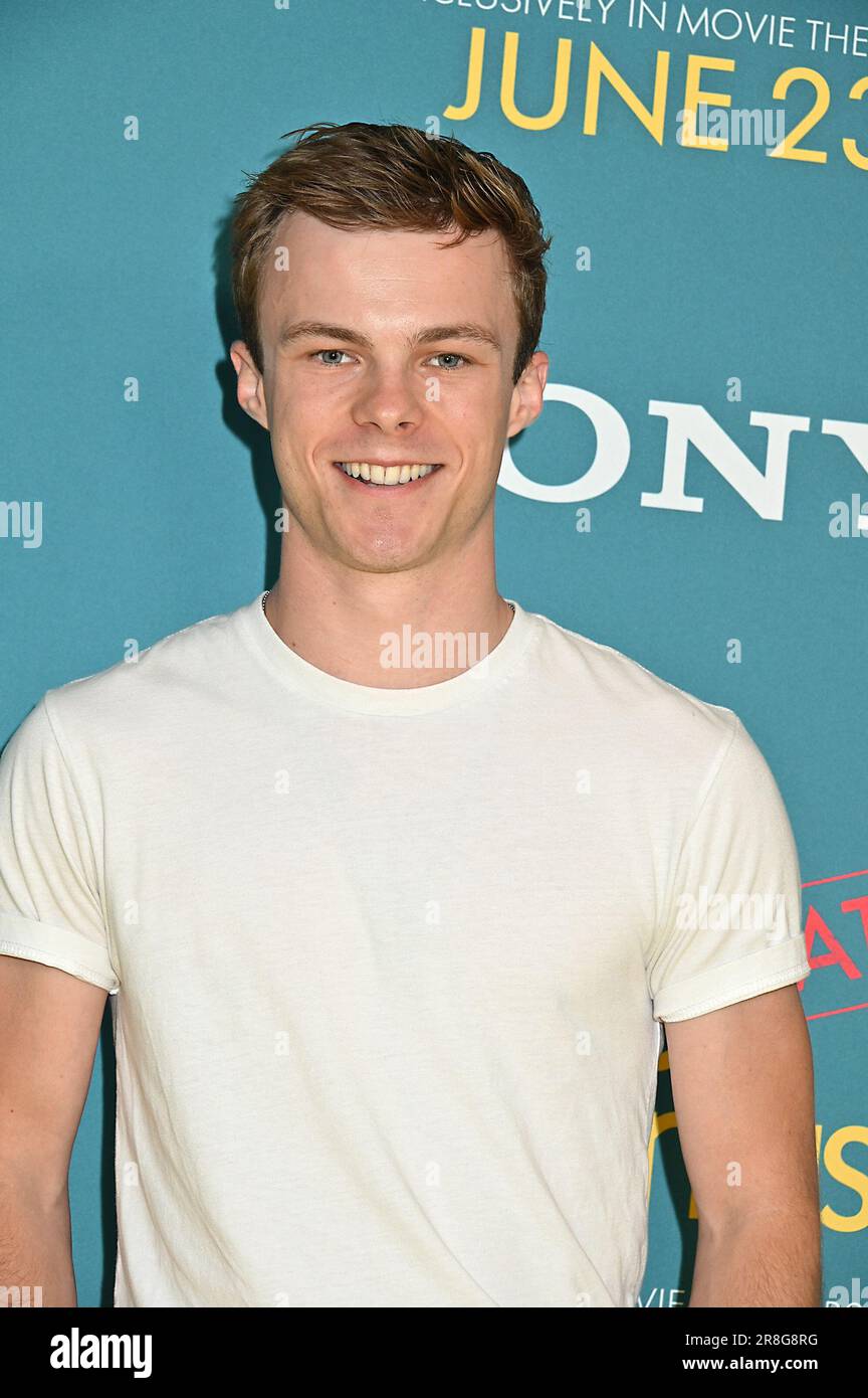 Nick Hamilton attends The US Premiere of "No Hard Feelings" at AMC ...