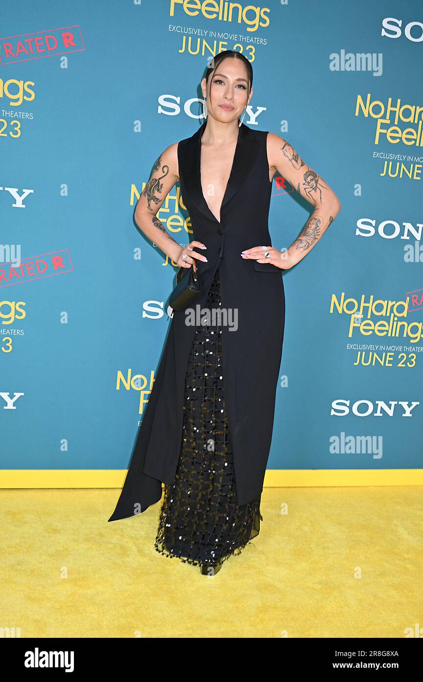 Tefi Pessoa attends The US Premiere of "No Hard Feelings" at AMC ...