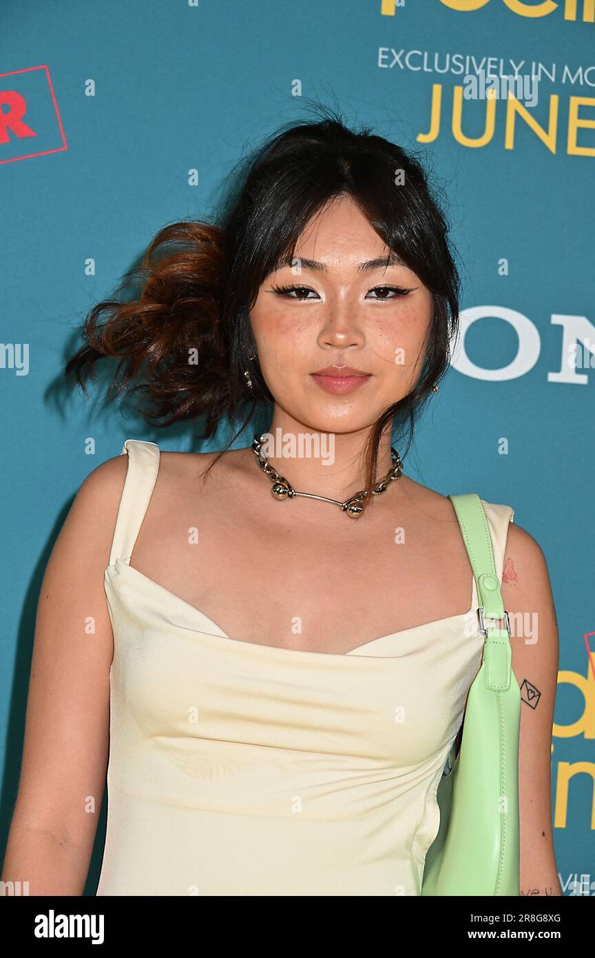 Charlize Chiu attends The US Premiere of "No Hard Feelings" at AMC ...