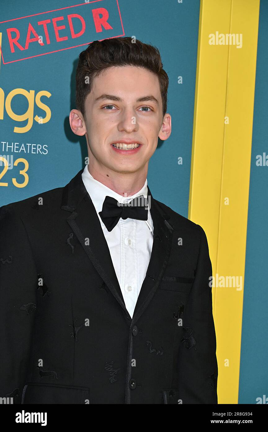 Andrew Feldman attends The US Premiere of "No Hard Feelings" at AMC ...