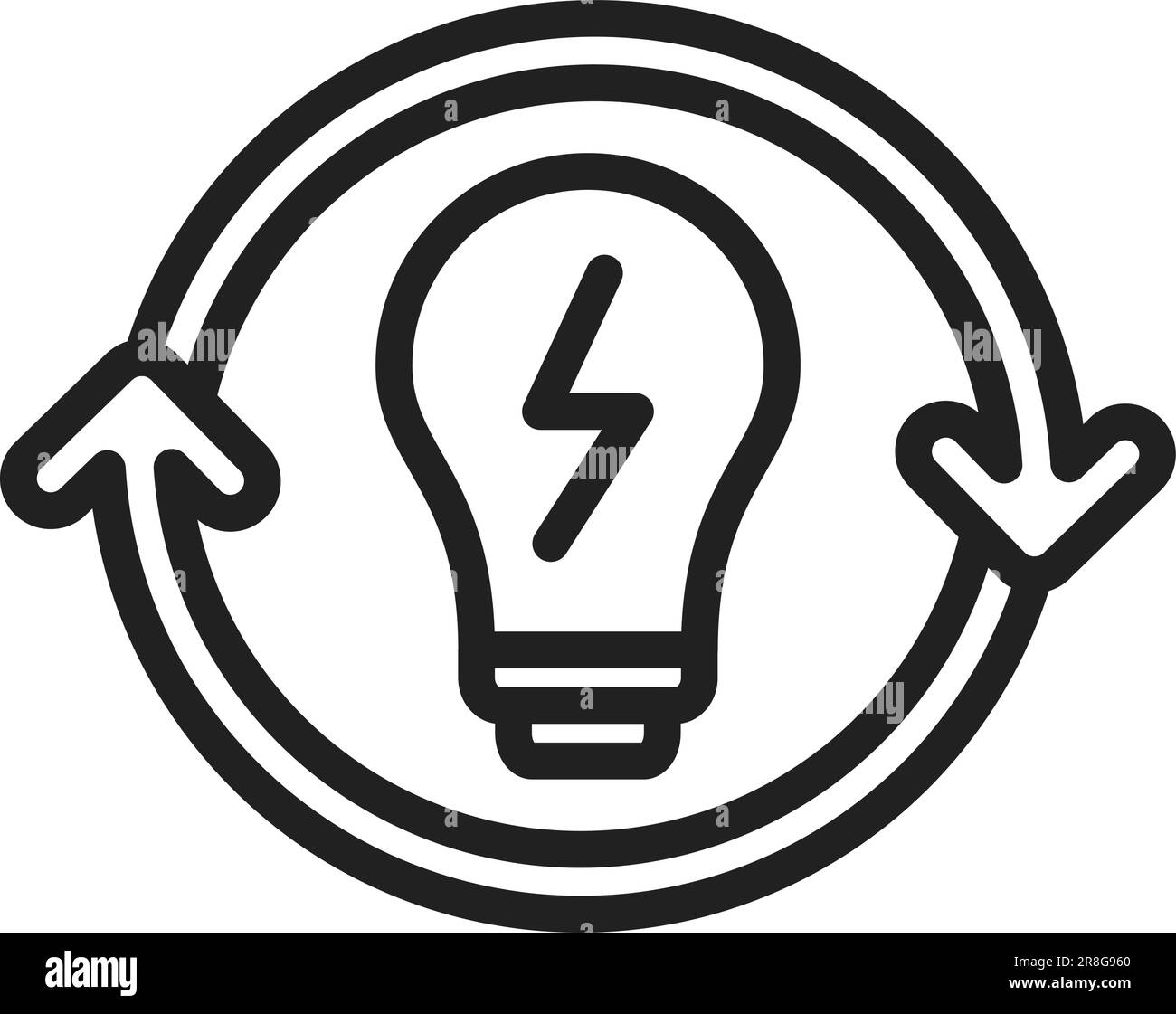 Alternative renewable energy sources Black and White Stock Photos ...