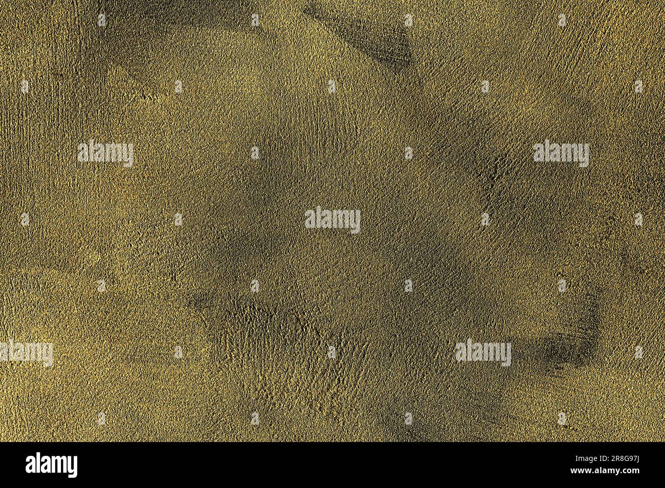 Texture of golden decorative plaster or concrete. Abstract gold grunge ...