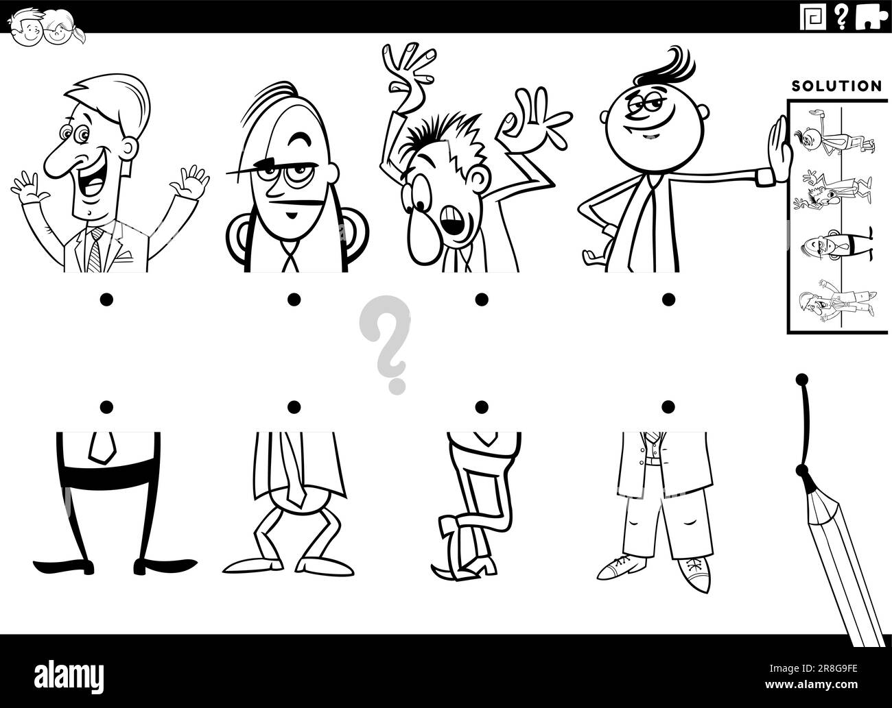 Cartoon People Coloring Pages