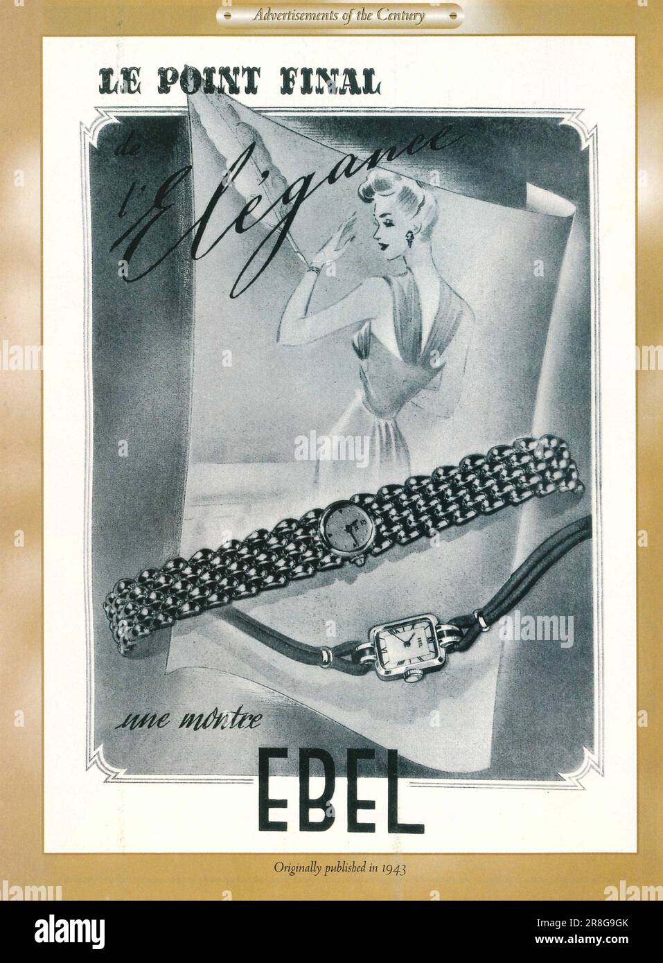 Ebel ads hi-res stock photography and images - Alamy