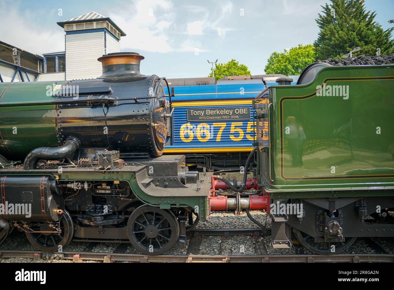 Class 66 Diesel Locomotive named after Tony Berkeley Chairman of Rail ... Class 66 Diesel Locomotive named after Tony Berkeley Chairman of Rail ...