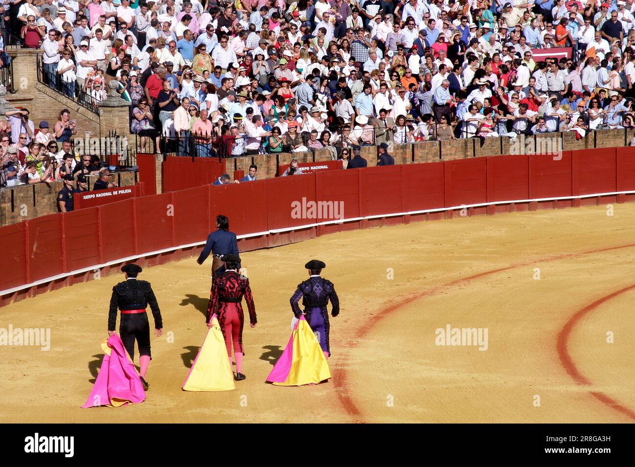 Bullfighting, Plaza De Toros, Seville, Spain Stock Photo - Alamy
