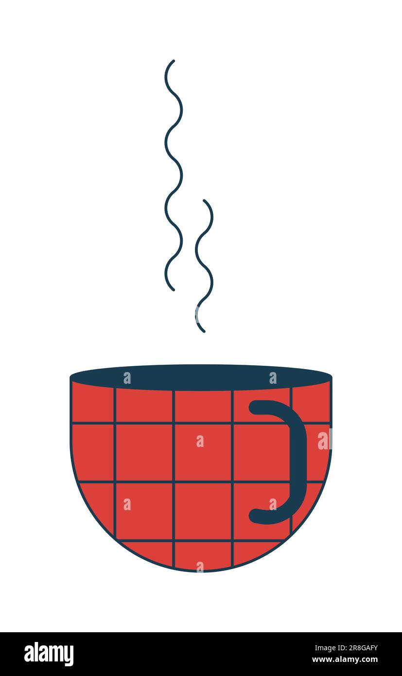 2d animation cup coffee Stock Vector Images - Alamy