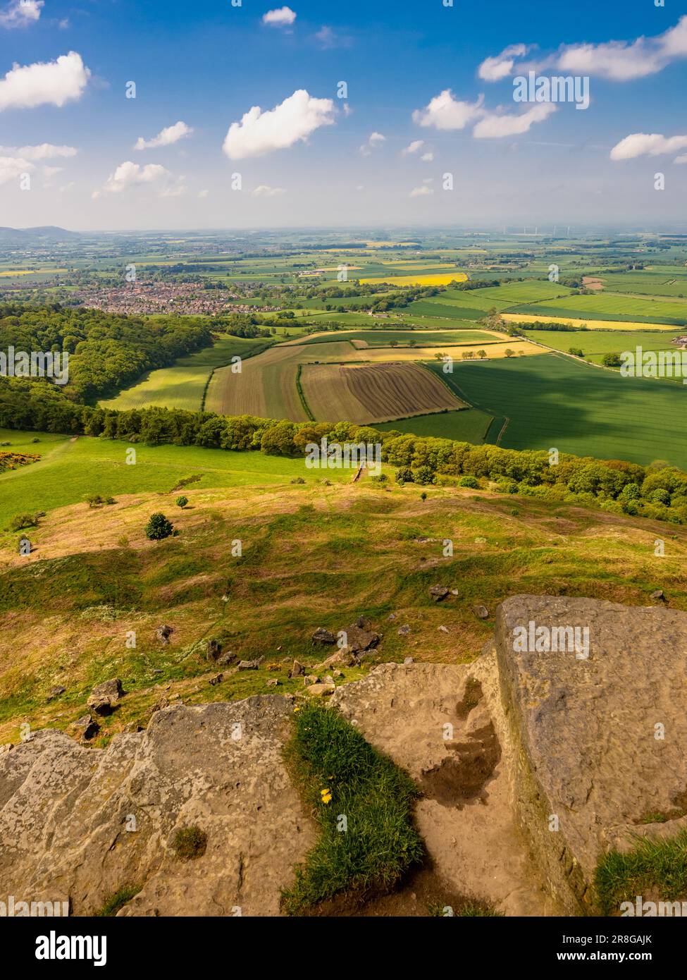 View roseberry topping from roseberry hi-res stock photography and ...