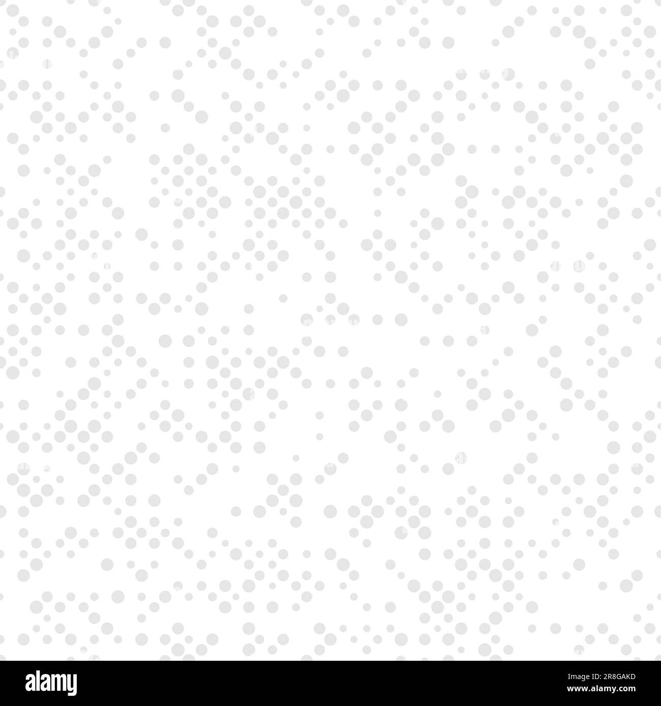 Seamless abstract pattern of circles of any size. Template for ...