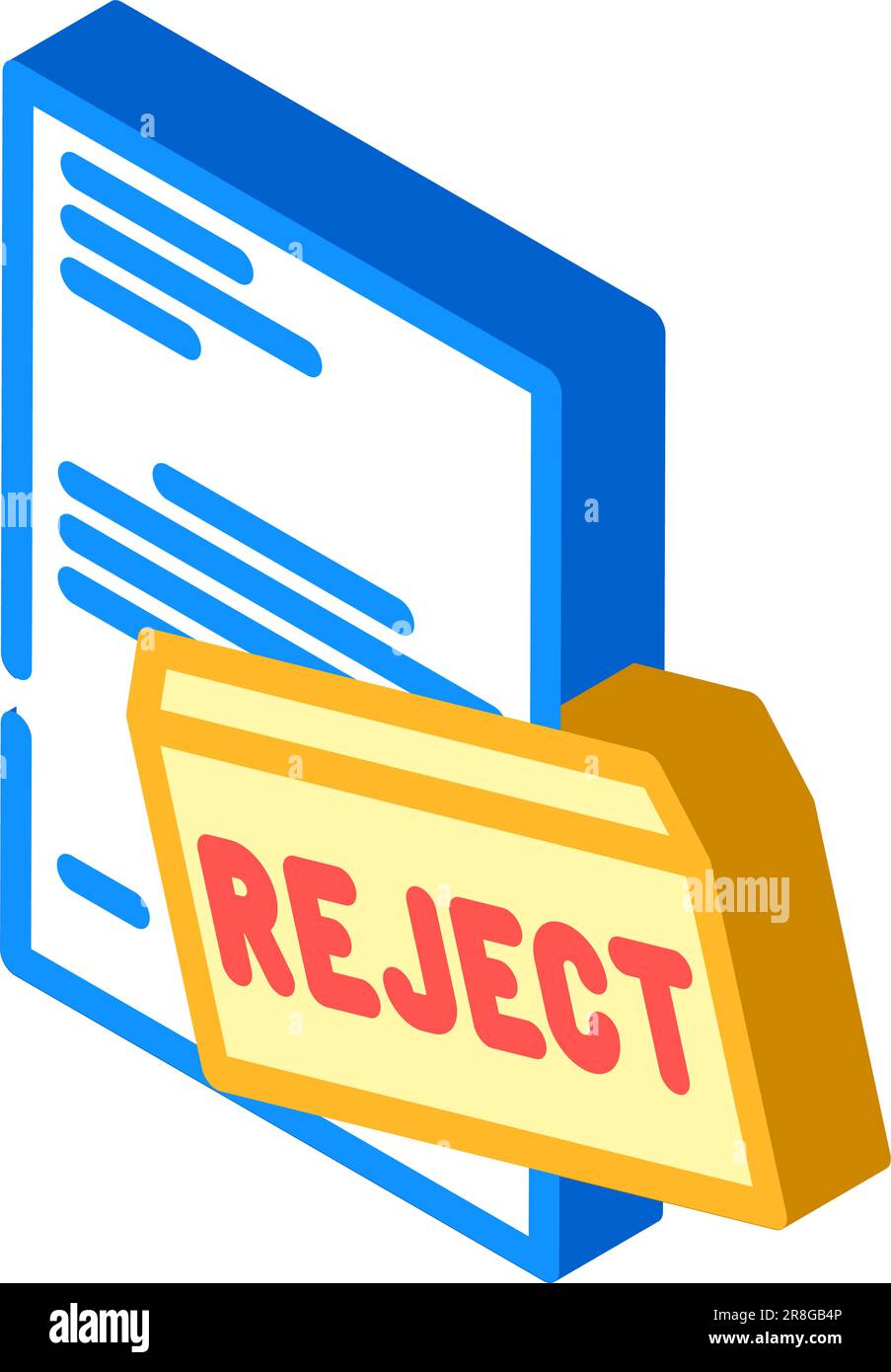 proposal rejected isometric icon vector illustration Stock Vector Image ... proposal rejected isometric icon vector illustration Stock Vector Image ...
