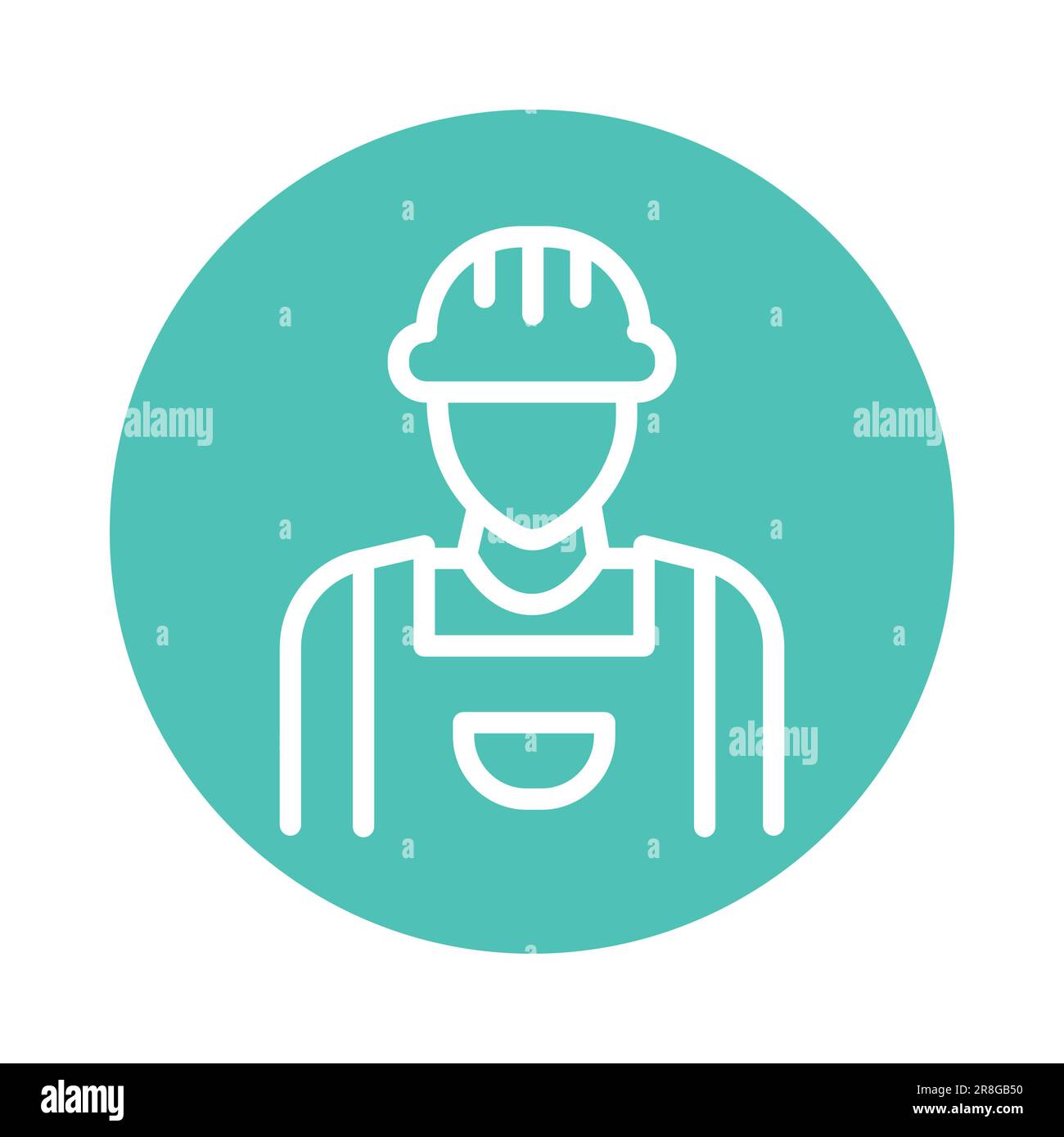 Master color line icon. Handyman service. Isolated vector element ...