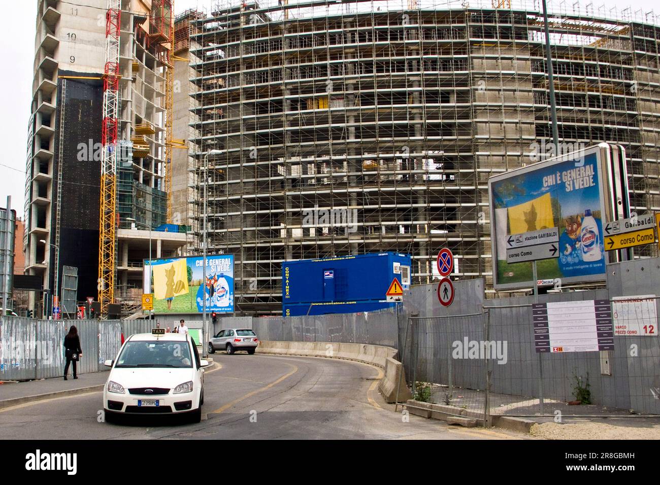 Porta Garibaldi Area, Milan, Italy Stock Photo - Alamy