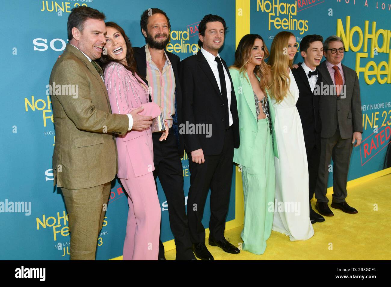 Photo by: NDZ/STAR MAX/IPx 2023 6/20/23 John Phillips, Laura Benanti, Ebon Moss-Bachrach, Gene ...