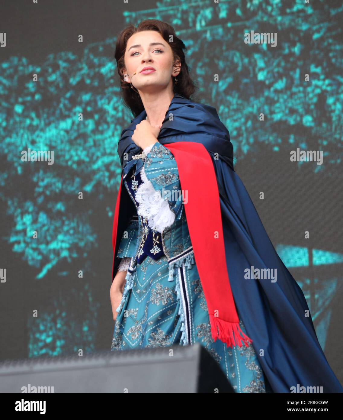 London, UK. Holly-Anne Hull in the musical Phantom of the Opera at West ...