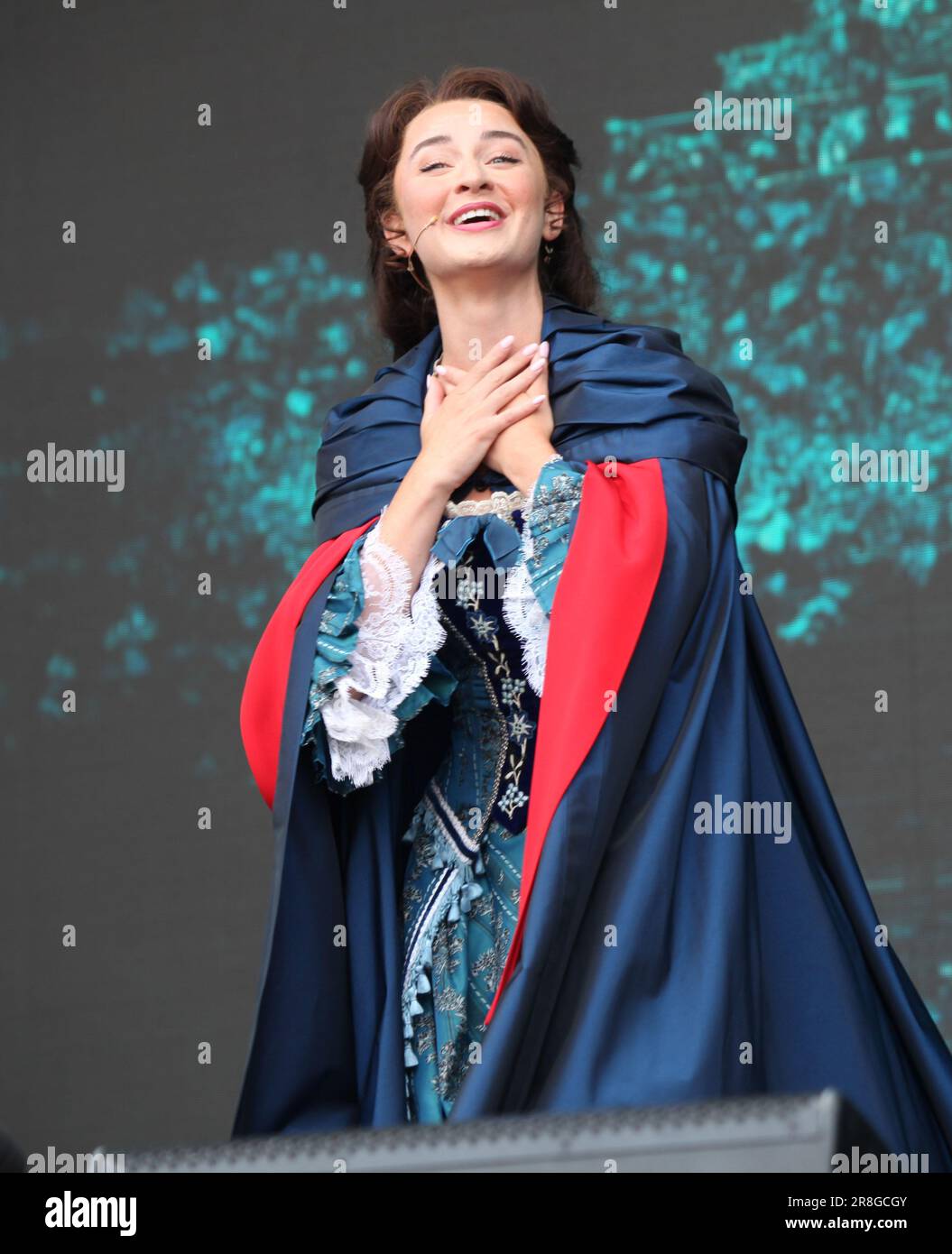 London, UK. Holly-Anne Hull in the musical Phantom of the Opera at West ...
