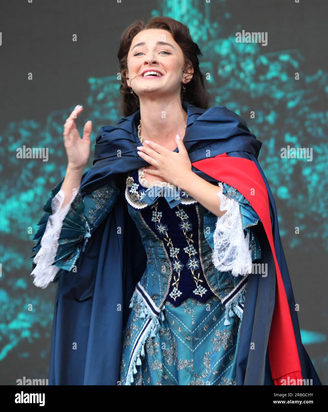 London, UK. Holly-Anne Hull in the musical Phantom of the Opera at West ...