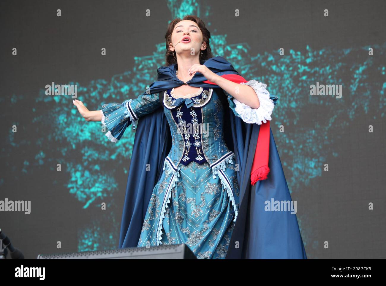 London, UK. Holly-Anne Hull in the musical Phantom of the Opera at West ...