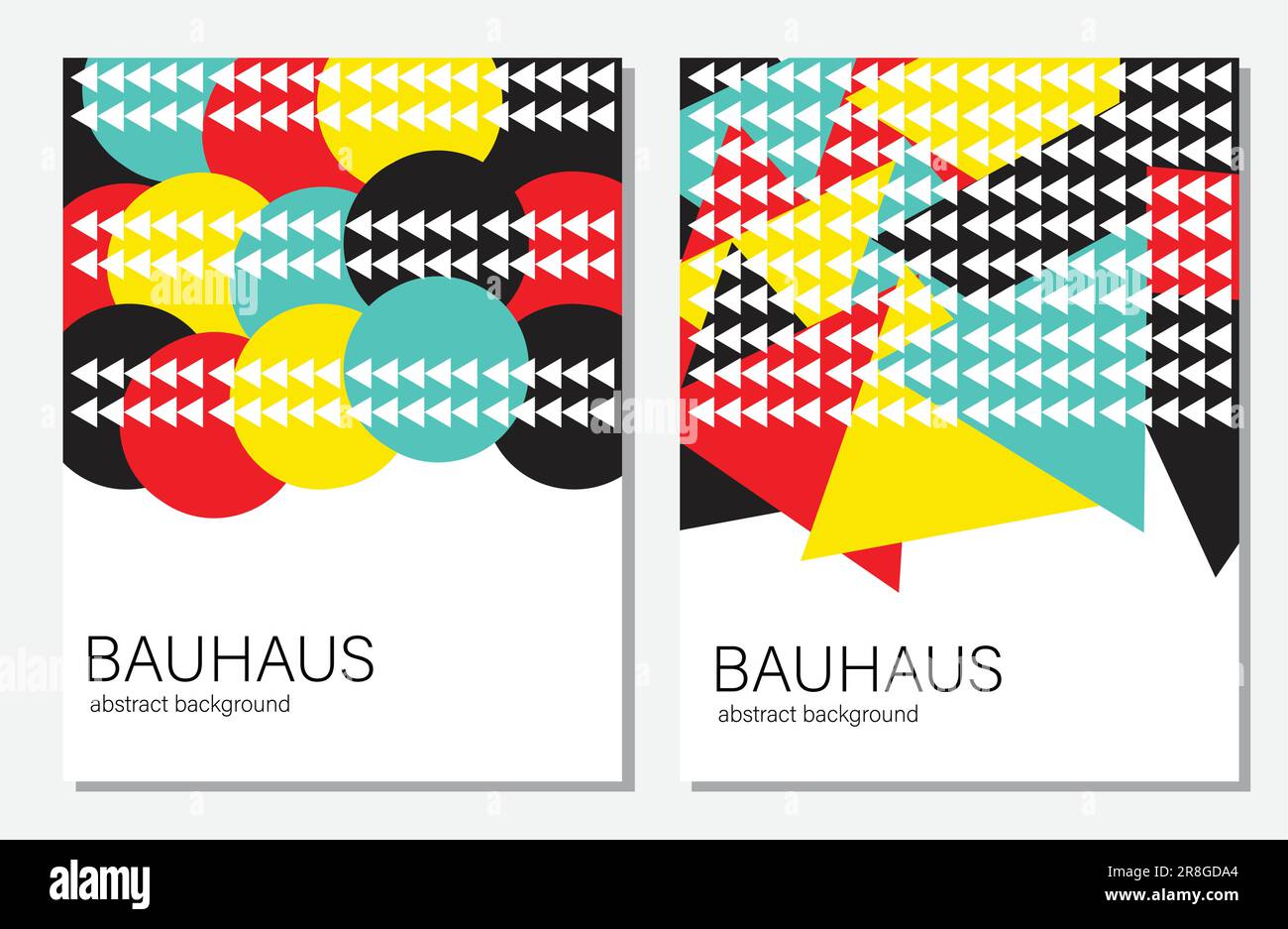 Neo Memphis poster collection. Abstract bold geometric shapes star ...