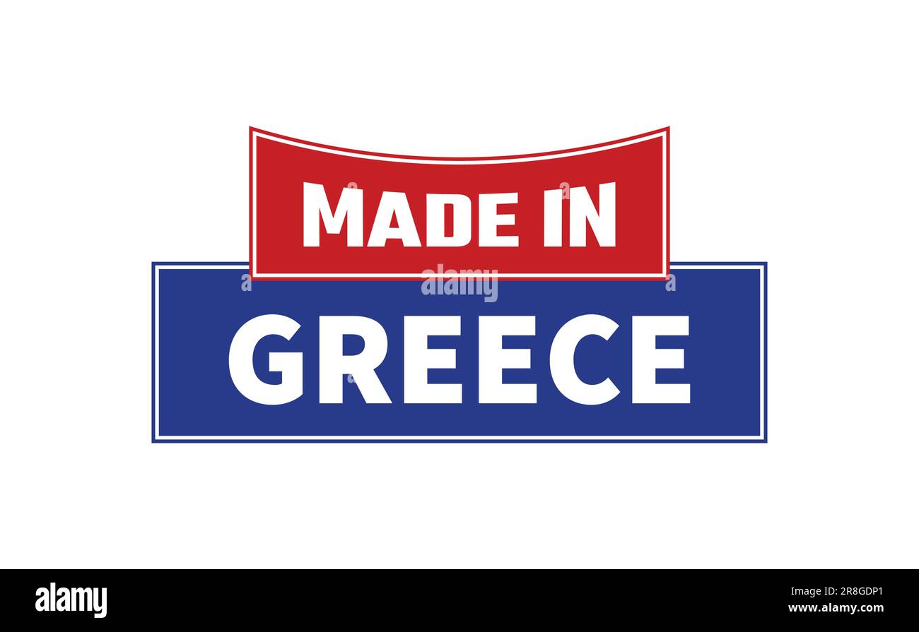 Made In Greece Seal Vector Stock Vector Image & Art - Alamy