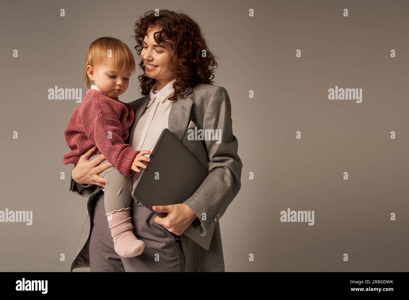 professional aspirations, modern parenting, work life harmony, cheerful ...