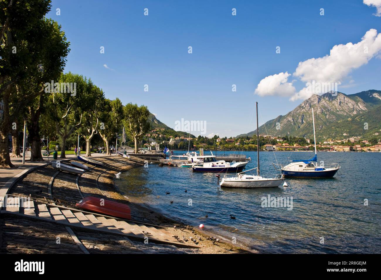 Lecco Lake, Lecco, Italy Stock Photo - Alamy