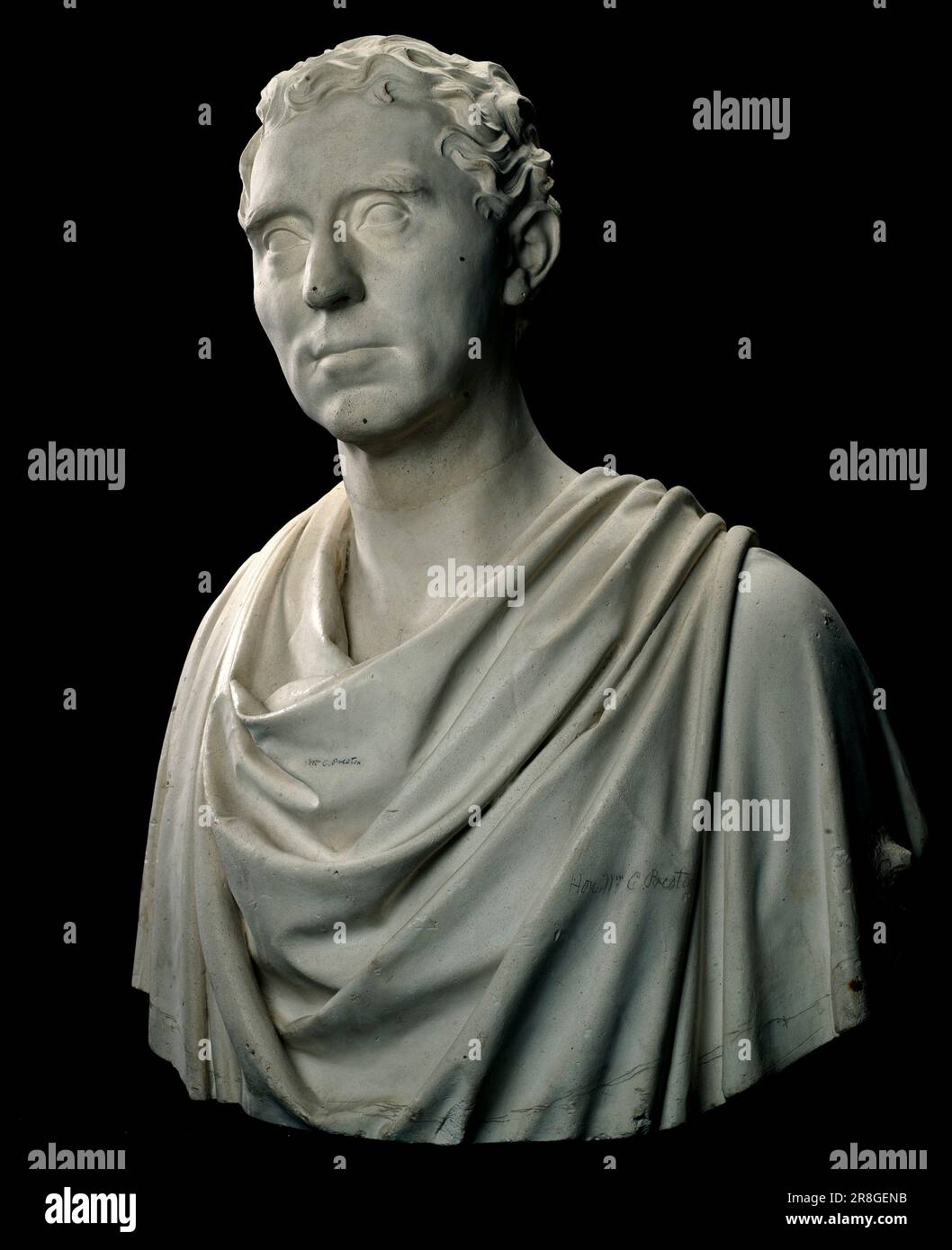 Senator William Campbell Preston modeled 1837 by Hiram Powers, born ...