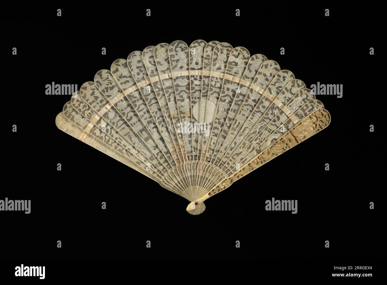 Fan 1850-1860 by Unidentified (Chinese Stock Photo - Alamy