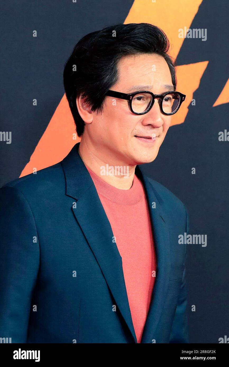 Los Angeles, CA. 14th June, 2023. Ke Huy Quan at arrivals for INDIANA ...