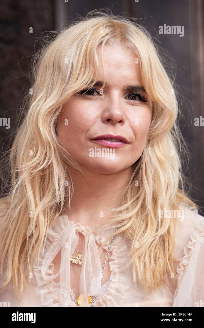 Paloma Faith poses for photographers upon arrival at the National ...