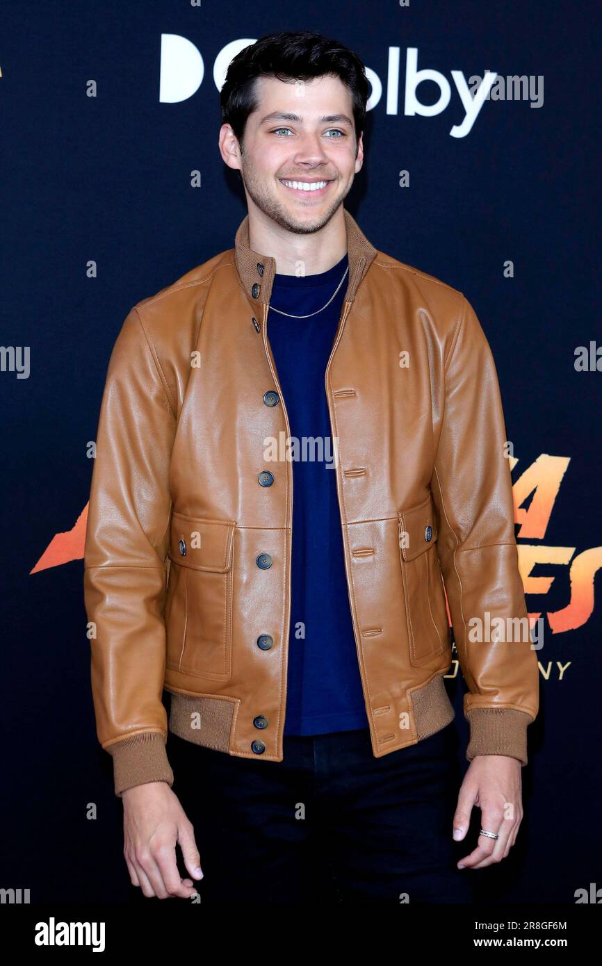 Los Angeles, CA. 14th June, 2023. Matt Cornett at arrivals for INDIANA ...