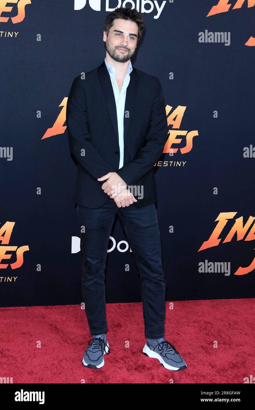 Los Angeles, CA. 14th June, 2023. Stephen Manas at arrivals for INDIANA ...