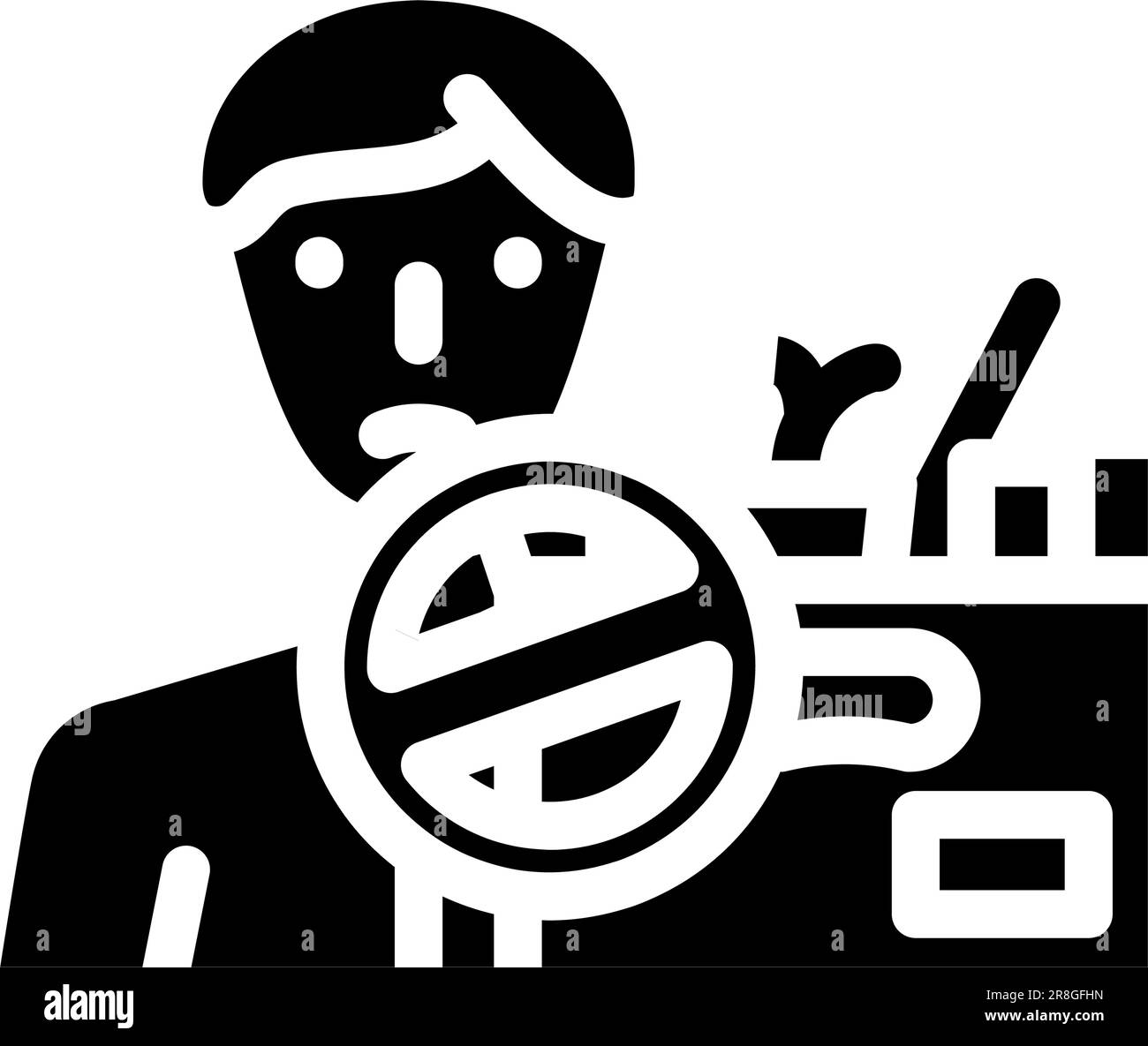 Rejecting man Black and White Stock Photos & Images - Alamy